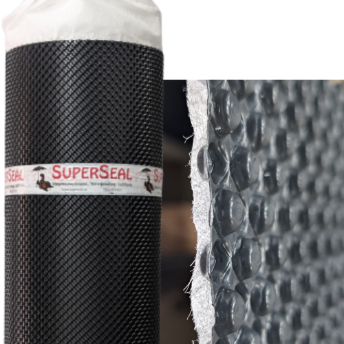 DOUBLE DRAIN MEMBRANE with GEO – SUPERSEAL Construction Products Ltd.
