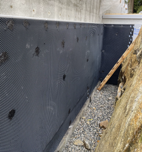 DOUBLE DRAIN MEMBRANE with GEO – SUPERSEAL Construction Products Ltd.