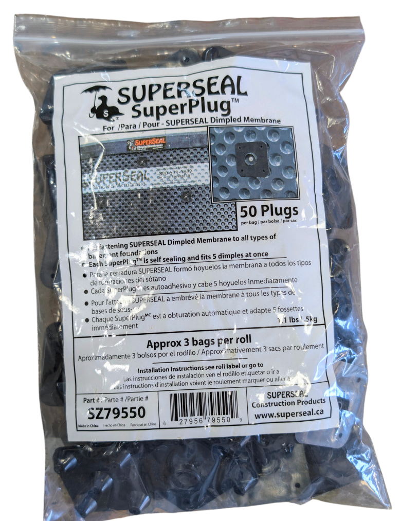 SUPER PLUGS – SUPERSEAL Construction Products Ltd.